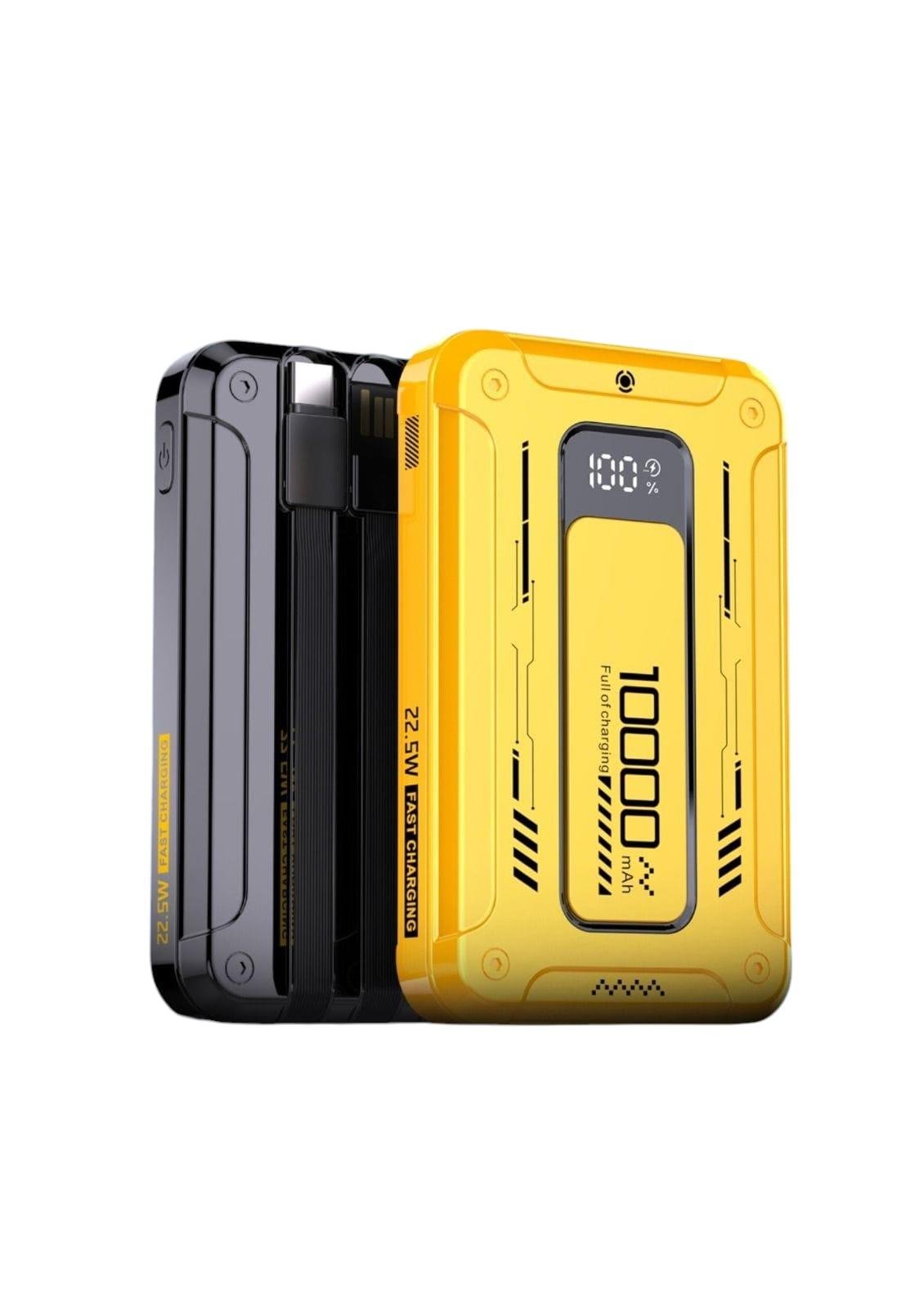 UBON PB-X114, 6-in-1 Easy Power: 22.5W Fast Charging Power Bank 10000Mah with Triple Built-in ...